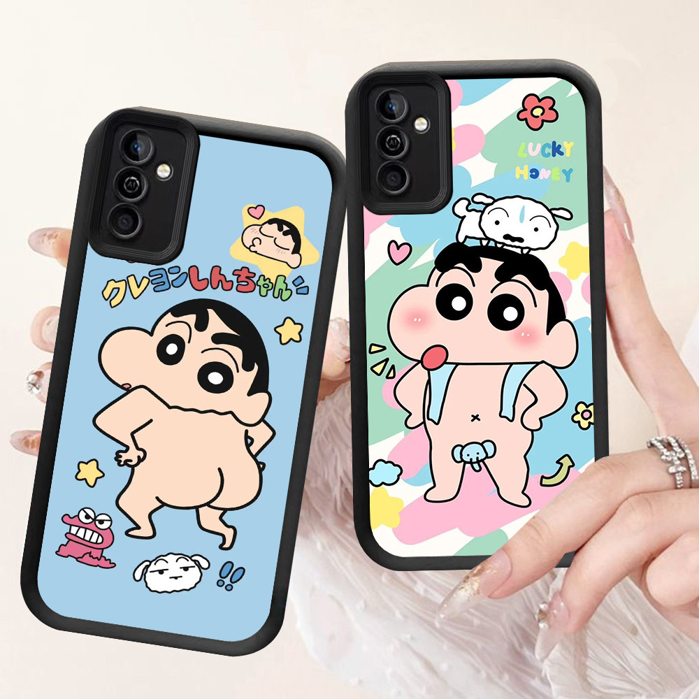 Jual NA-21 Crayon Shin-chan Shockproof Casing untuk Samsung A55 A54 M15 ...
