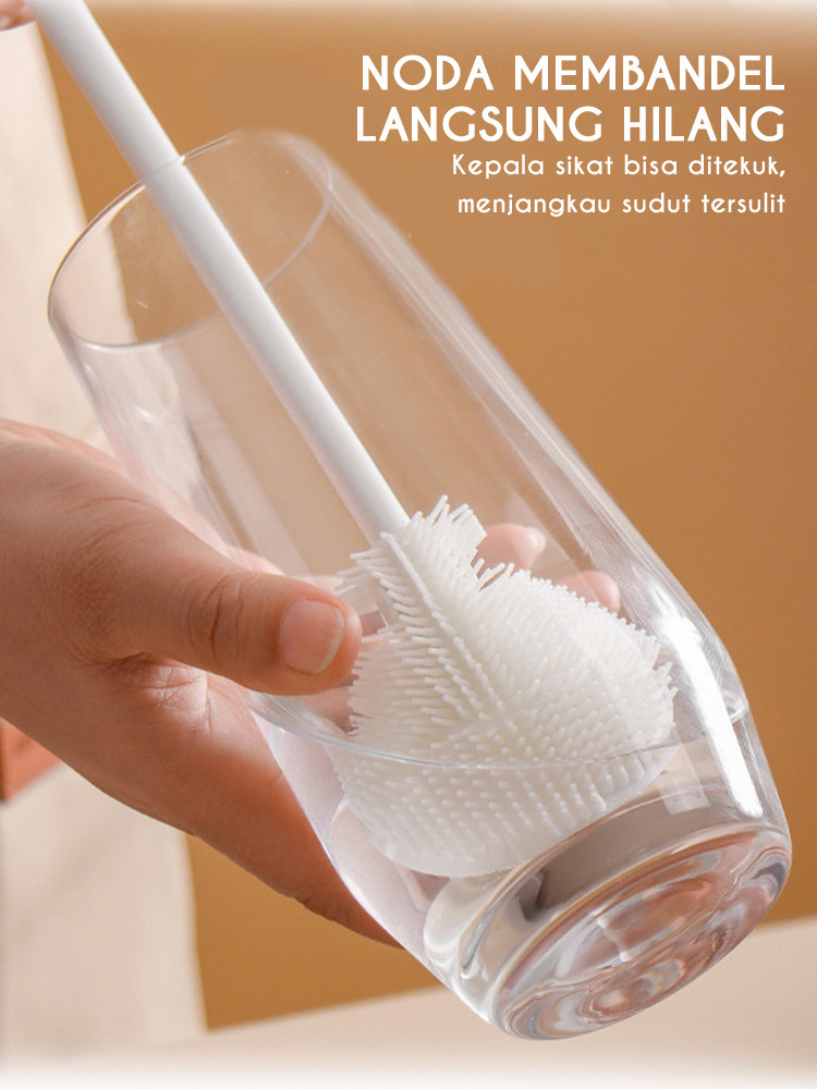 Jual Sikat Pembersih Botol/Gelas Serbaguna S01 Cleaning Brush / Alat ...