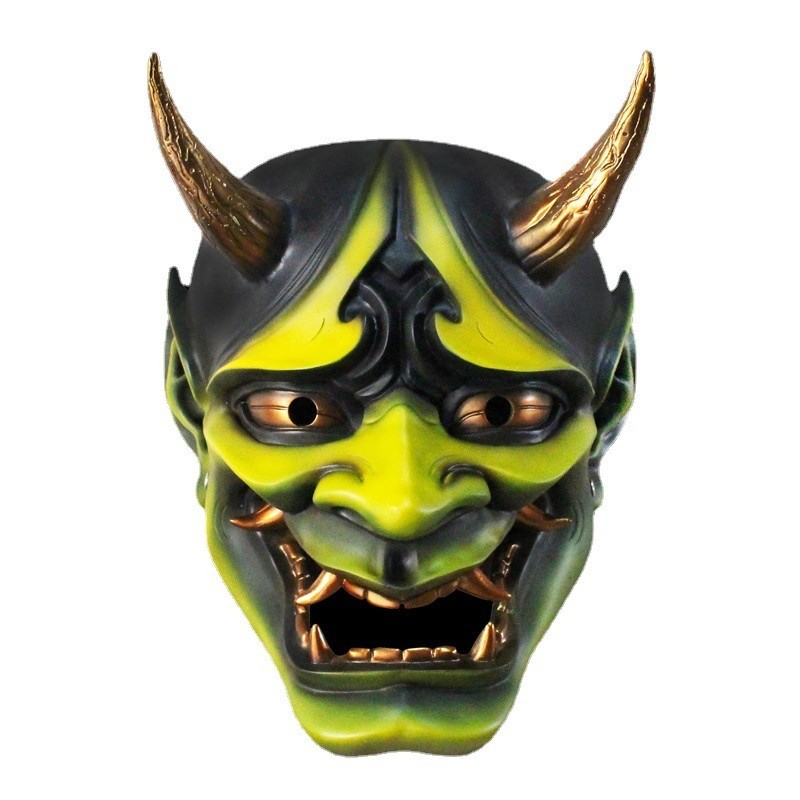 Jual Topeng Wajah Mask Warna Jepang Prajna Demon Raja ratusan hantu ...