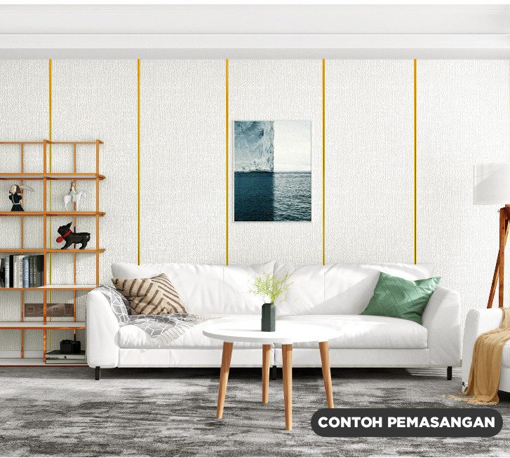 Jual Paus Biru - Wall STICKER PANJANG 1 METER / LIST PLAT STRIP MIRROR ...