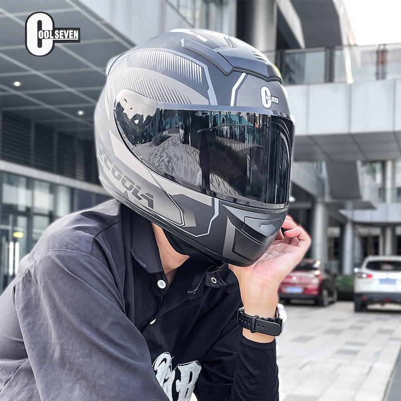 Jual Helm Sepeda Motor Helmet DOT3C sertifikasi penuh jantan sepeda ...