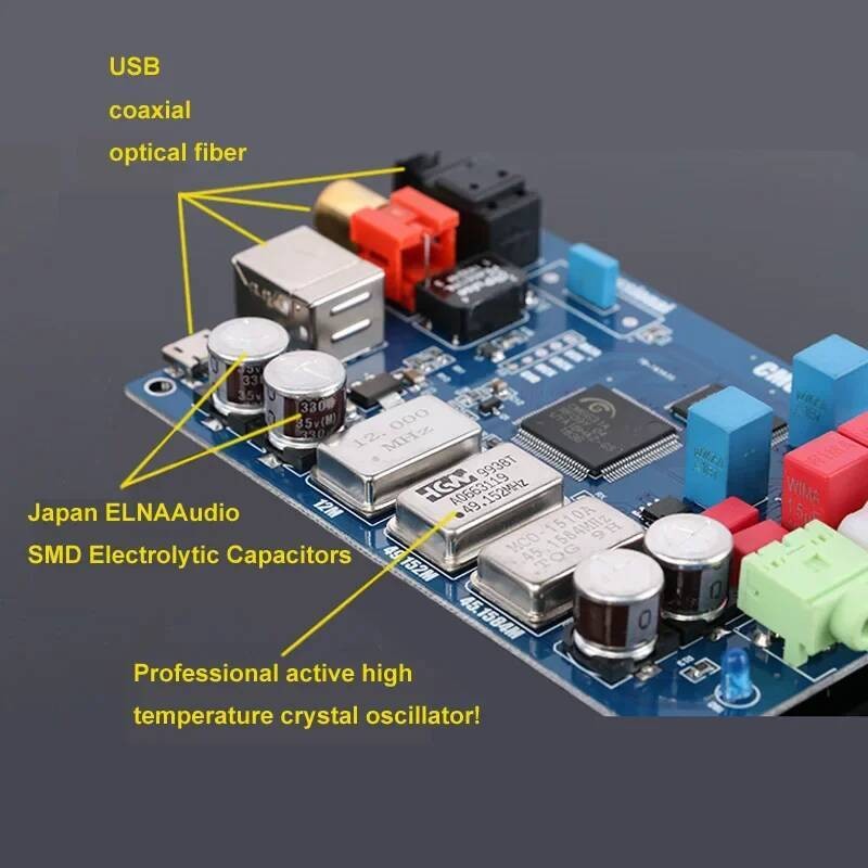 Jual Antarmuka Digital Audio DLHiFi CM6631A 32/24Bit 192K USB ke I2S ...