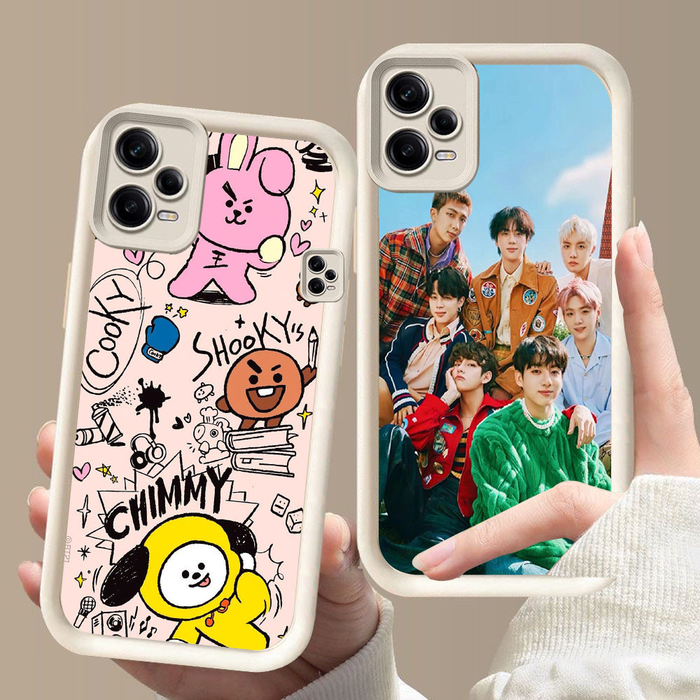 Jual DF-67 BTS BT21 Luxury Soft Casing untuk Xiaomi Redmi Note Turbo 3 12 13X POCO X5 F5 M6 ...