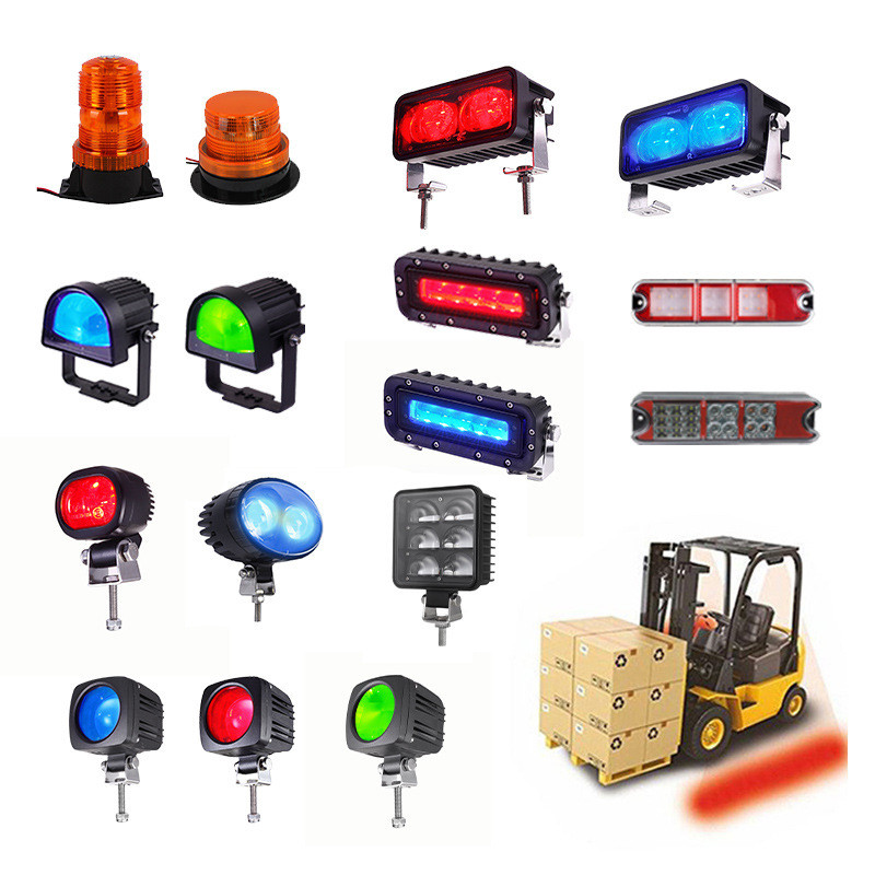 Jual Lampu LED Outdoor Malam Hari Offroad Panah merah dan biru berbentuk lengkung area batas LED ...