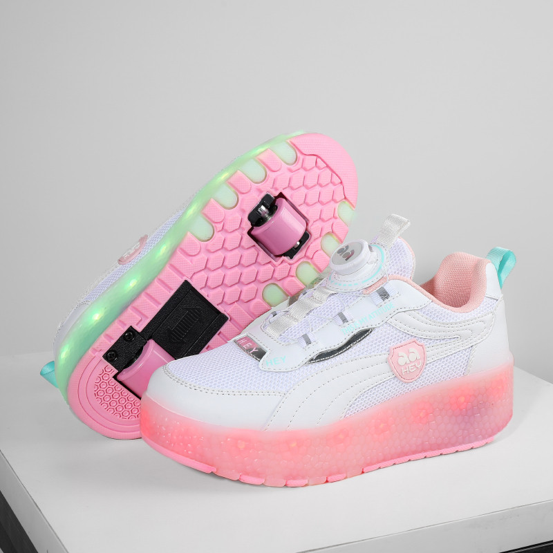 Jual Sepatu Roda Roller Skating Shoes Anak 2024 Baru Berjalan Dua dan ...