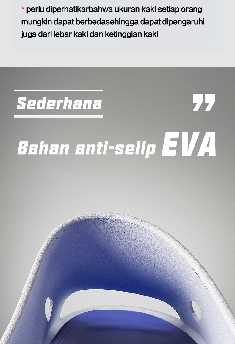Jual Nyaman dan Ringan Sandal anti slip pria untuk dalam ruangan, sol ...
