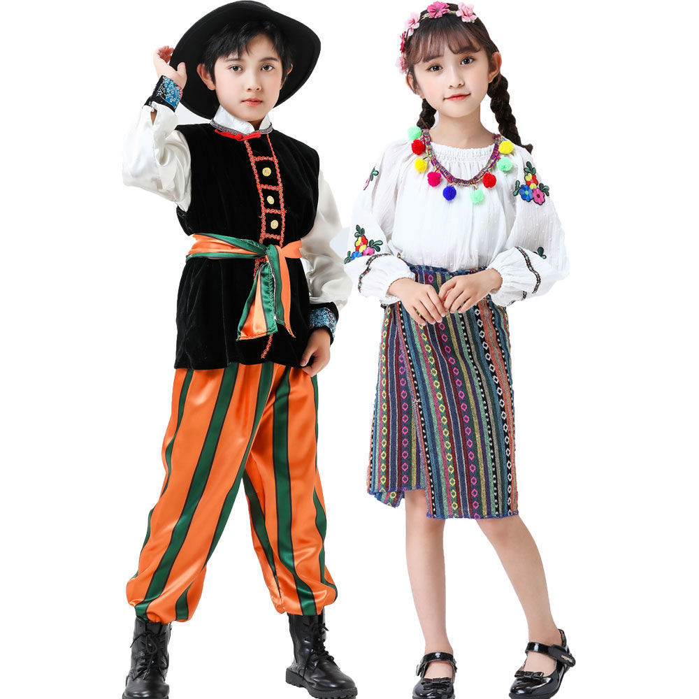 Jual Kostum nasional anak-anak Swedia, kostum nasional khas Belanda ...