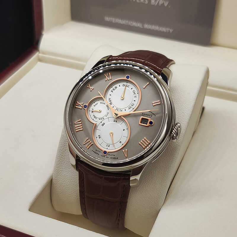 Jual Watch BORMAN hanical Waterproof Movement Automatic Wristwatch laki ...