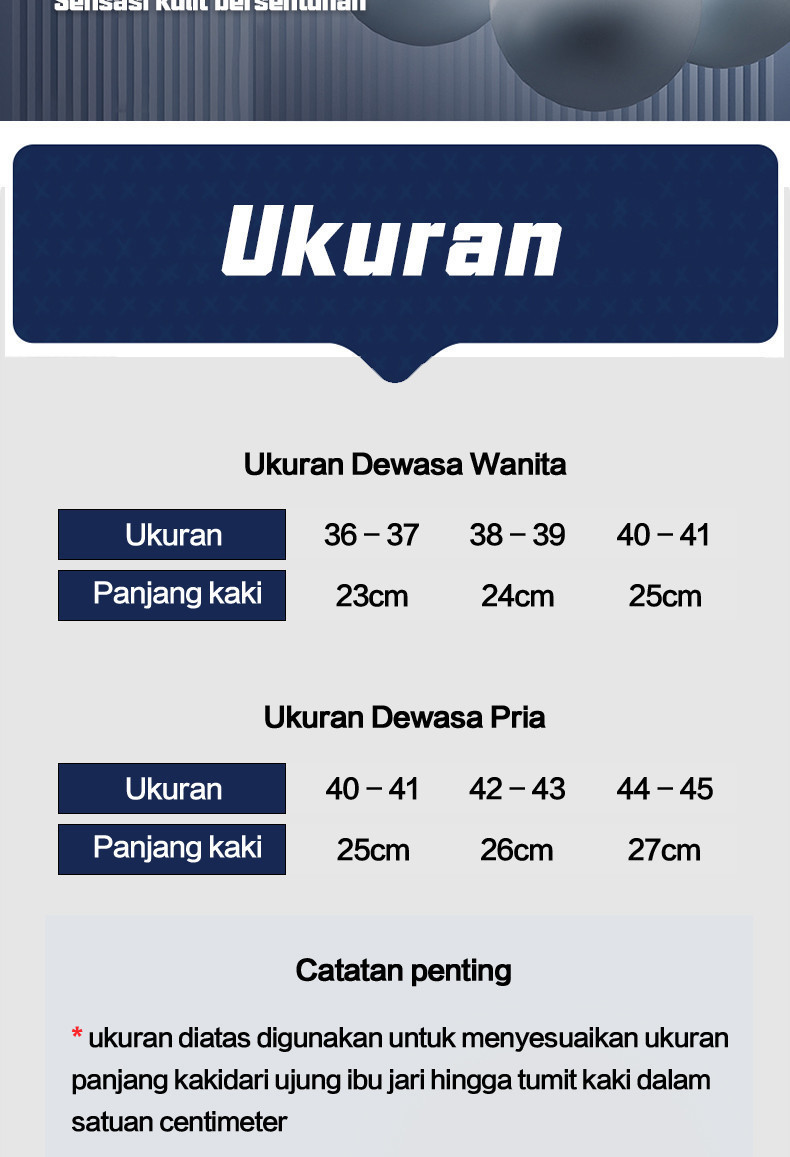 Jual Nyaman dan Ringan Sandal anti slip pria untuk dalam ruangan, sol ...