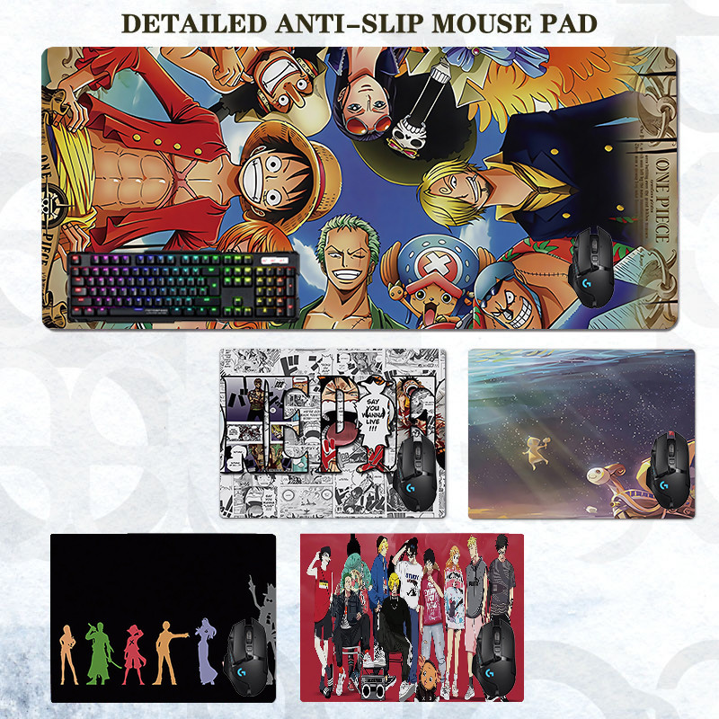 Jual Naruto gaming anti slip mouse pad karet besar aesthetic anime ...