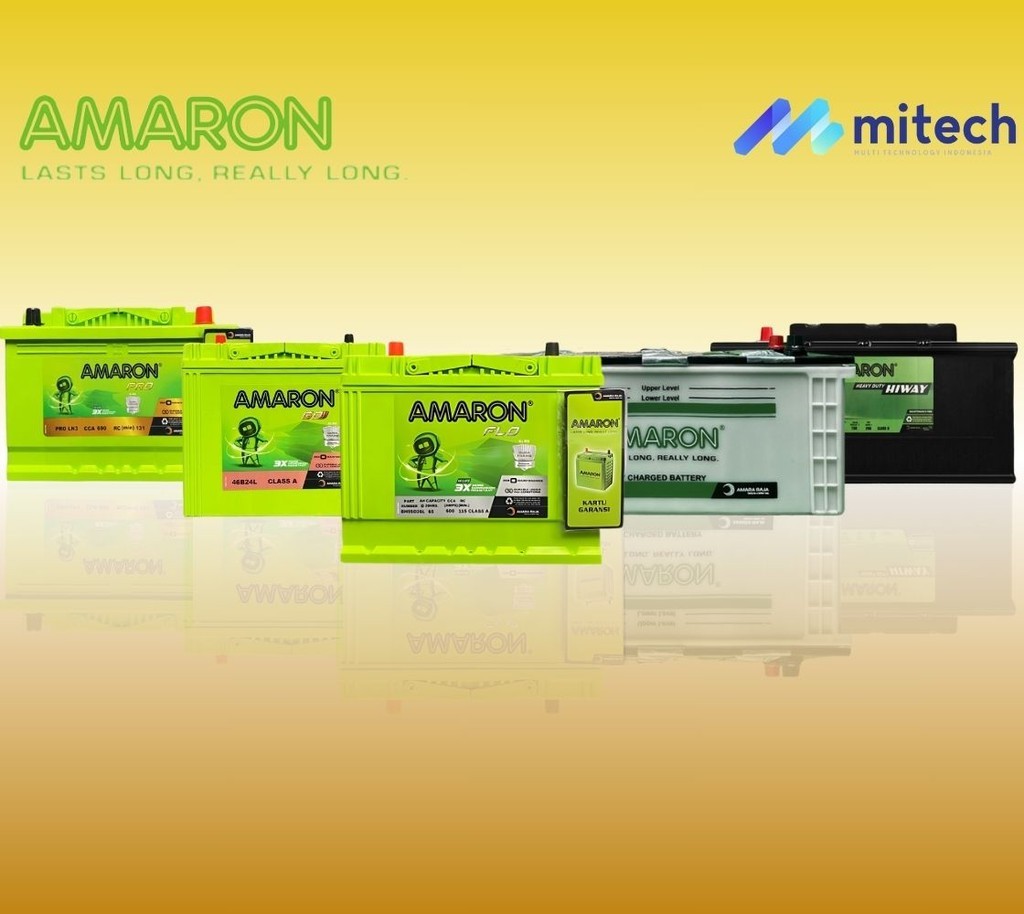 Jual Amaron Hi Life Pro Aki Kering Mobil All New Ertiga NS60L / 65B24L - 12V / 50Ah | Shopee ...