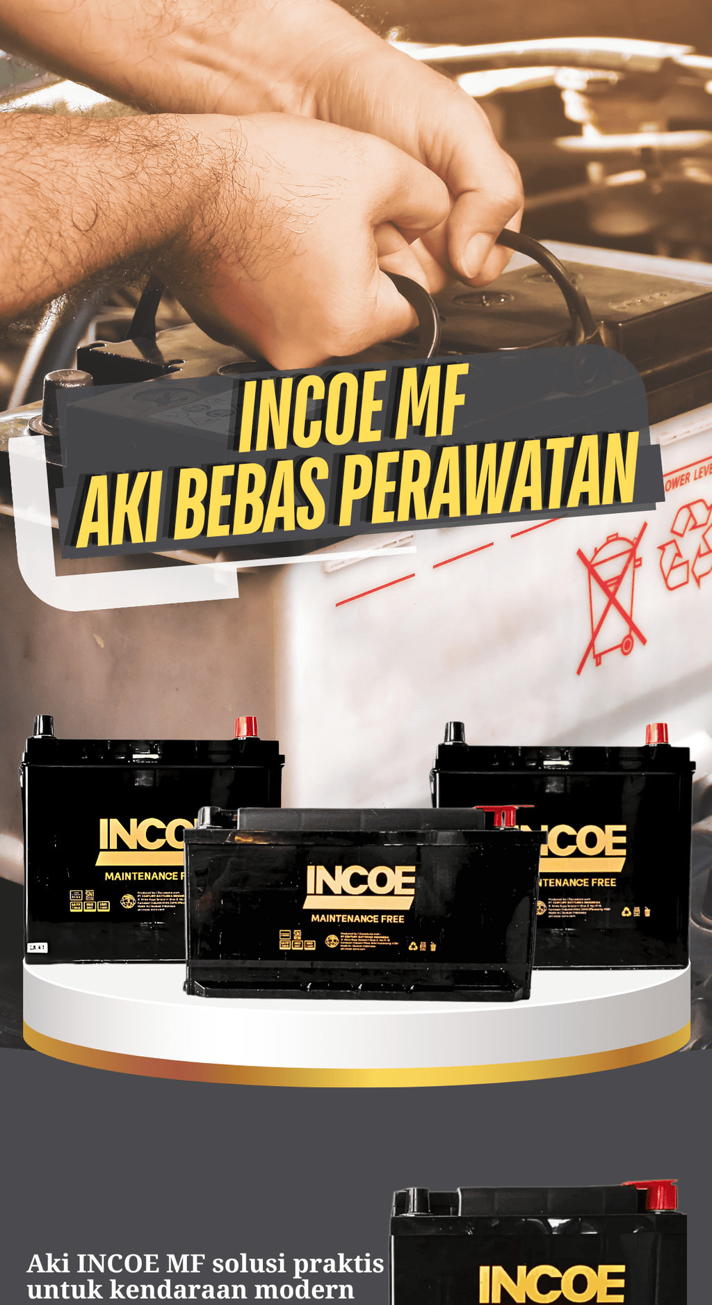 Jual Incoe MF Astra Aki Kering Mobil Toyota Rush GR NS40Z - 12V / 35Ah | Shopee Indonesia