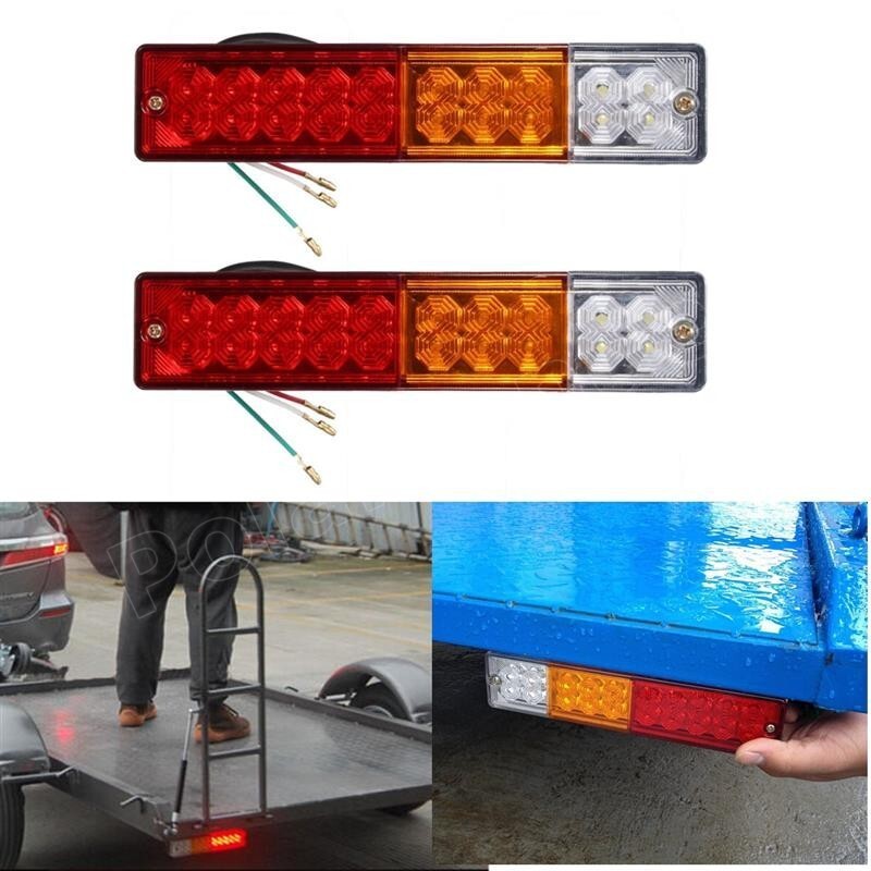 Jual Lampu Belakang Mobil Tail Light Tailight Dua trailer cahaya tinggi ...
