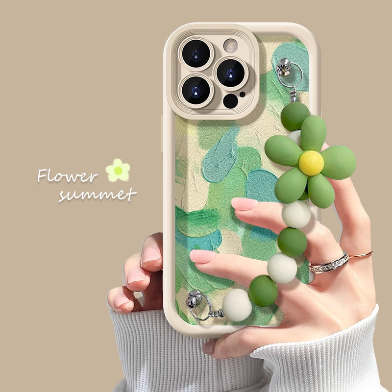 Jual Case Import Bunga Segar Kecil yang cocok untuk Apple 15pro Telepon ...