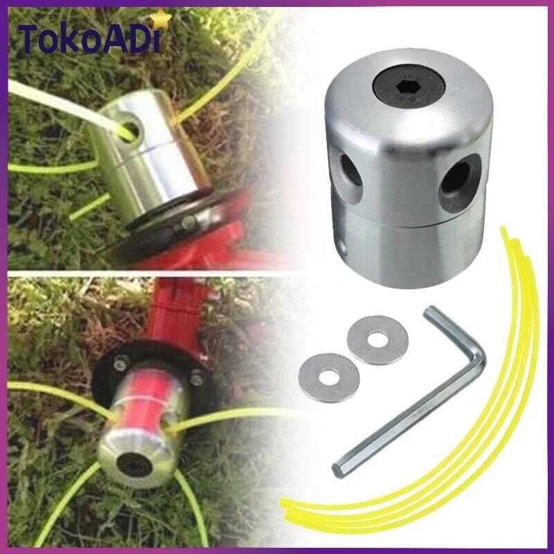 Jual Alumunium Senar Universal String Trimmer Head Mata Pisau Mesin ...