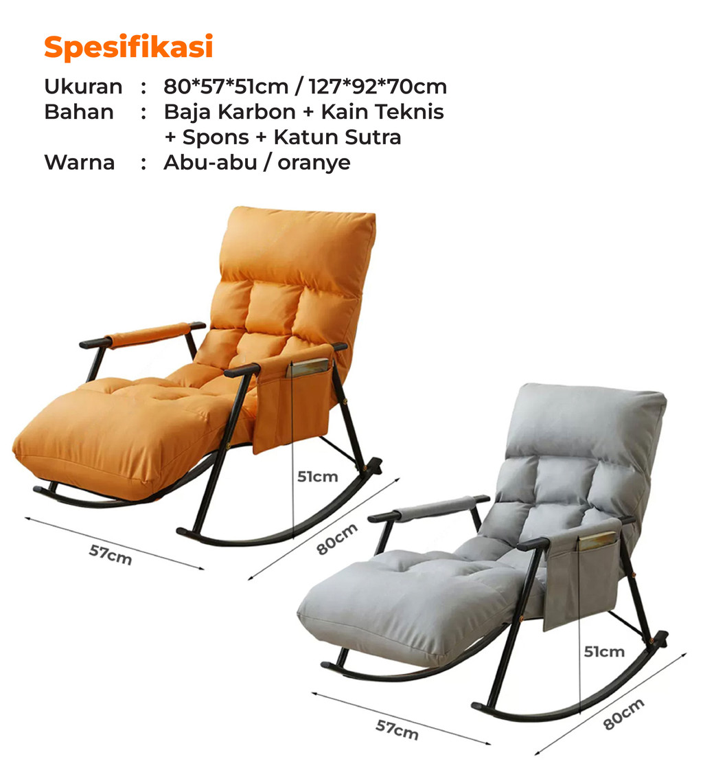 Jual Homedoki Kursi Goyang /Kursi Goyang Santai/Kursi Goyang Bulat ...