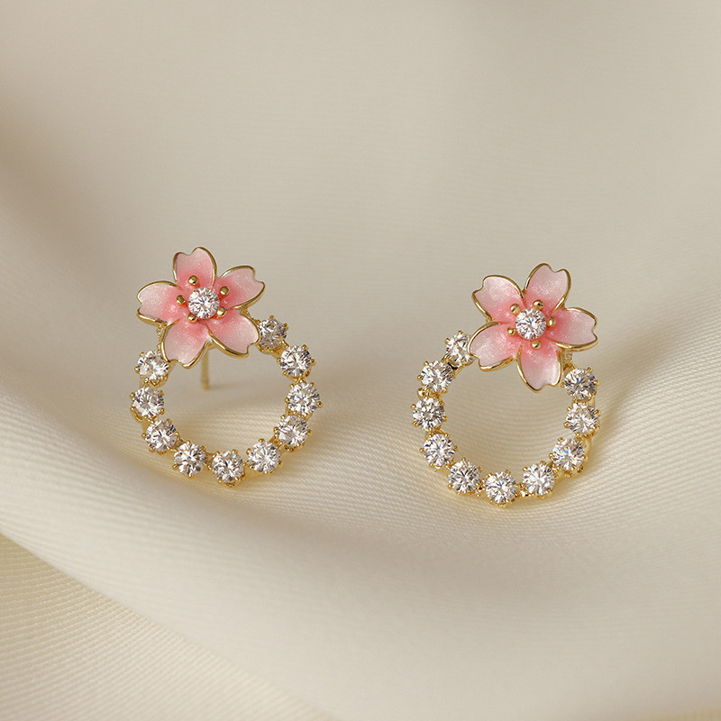 Jual Anting Bunga Sakura Jepang, Anting Bunga Hutan Lucu dan Manis ...