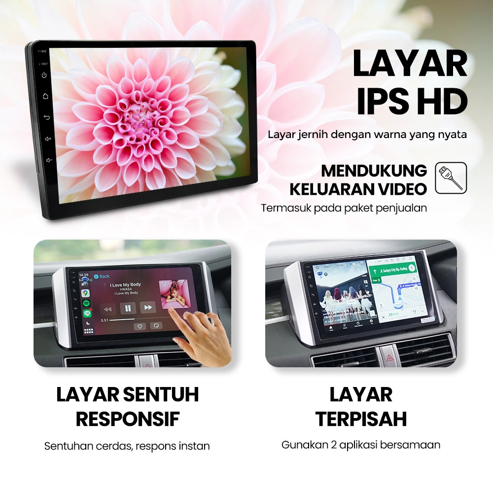 Jual Mobiletech Headunit Android Double Din mm-8803 Quantum 4 GB / 64 GB | Shopee Indonesia
