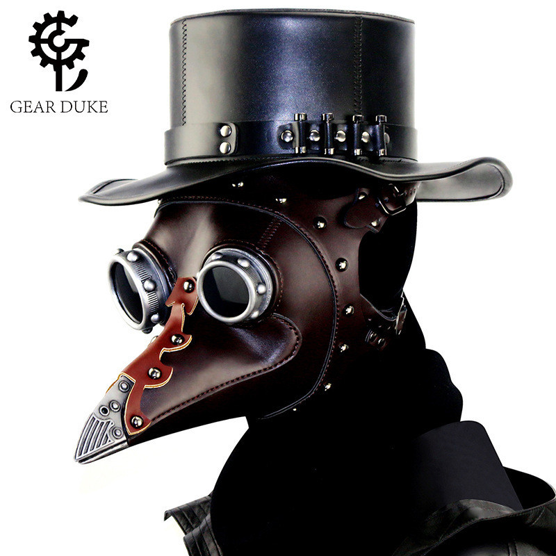 Jual Topeng Cosplay Black Friday Steampunk Halloween Plague Bird ...