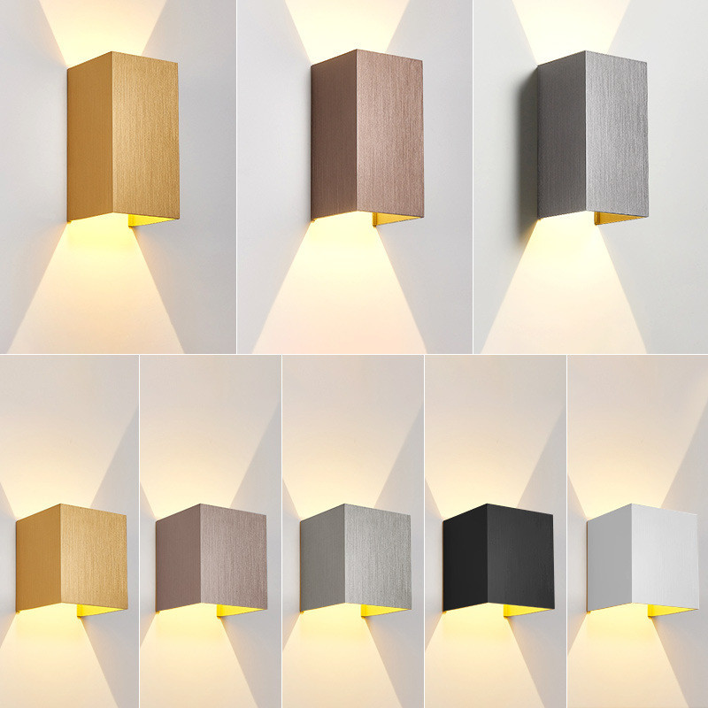 Jual Lampu Dinding Tembok Interior Wall Lamp LED LED dinding persegi ...