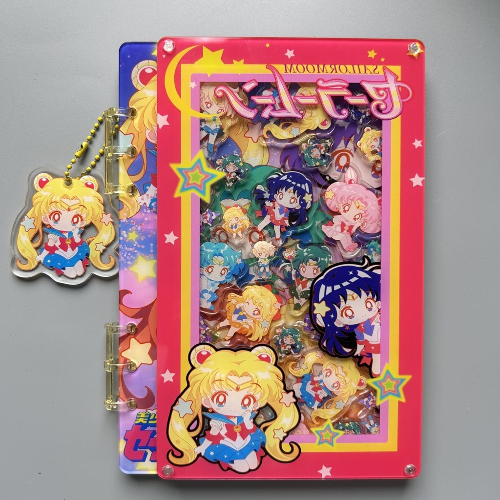 Jual [A5 Shake Notebook] Versi Q dari Sailor Moon Shaker Notebook, buku ...