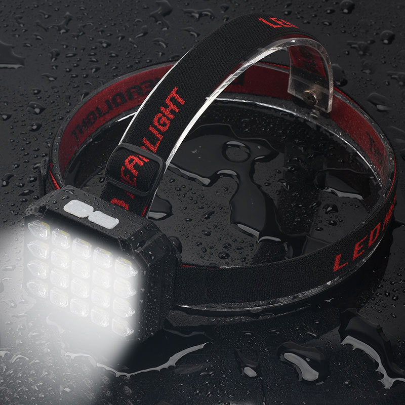 Jual Senter Kepala Headlamp Lampu LED Headlight Kepala lampu depan LED diletakkan cahaya yang ...