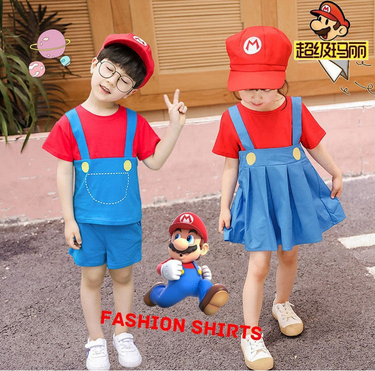 Jual Kostum Halloween Anak-anak Baru Baby Super Mario Cos Kindergarten ...
