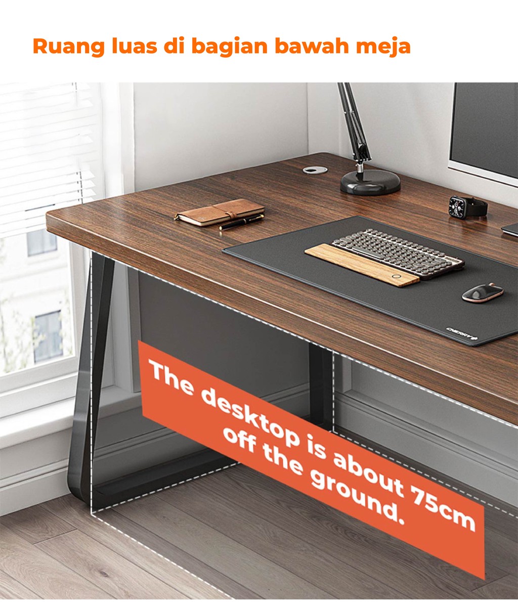 Jual Homedoki Meja Belajar Minimalis/Meja Kantor/Meja Kerja/Meja kantor minimalis/Meja komputer ...