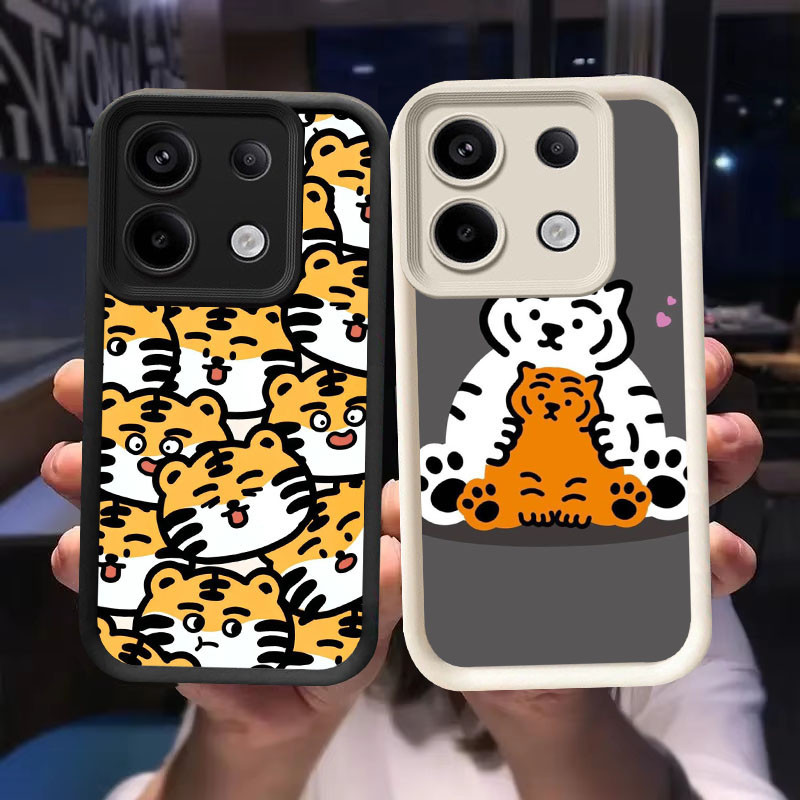 Jual O-65 Tiger Casing untuk Xiaomi Redmi Note 14 13 Pro Plus 5G Hitam ...
