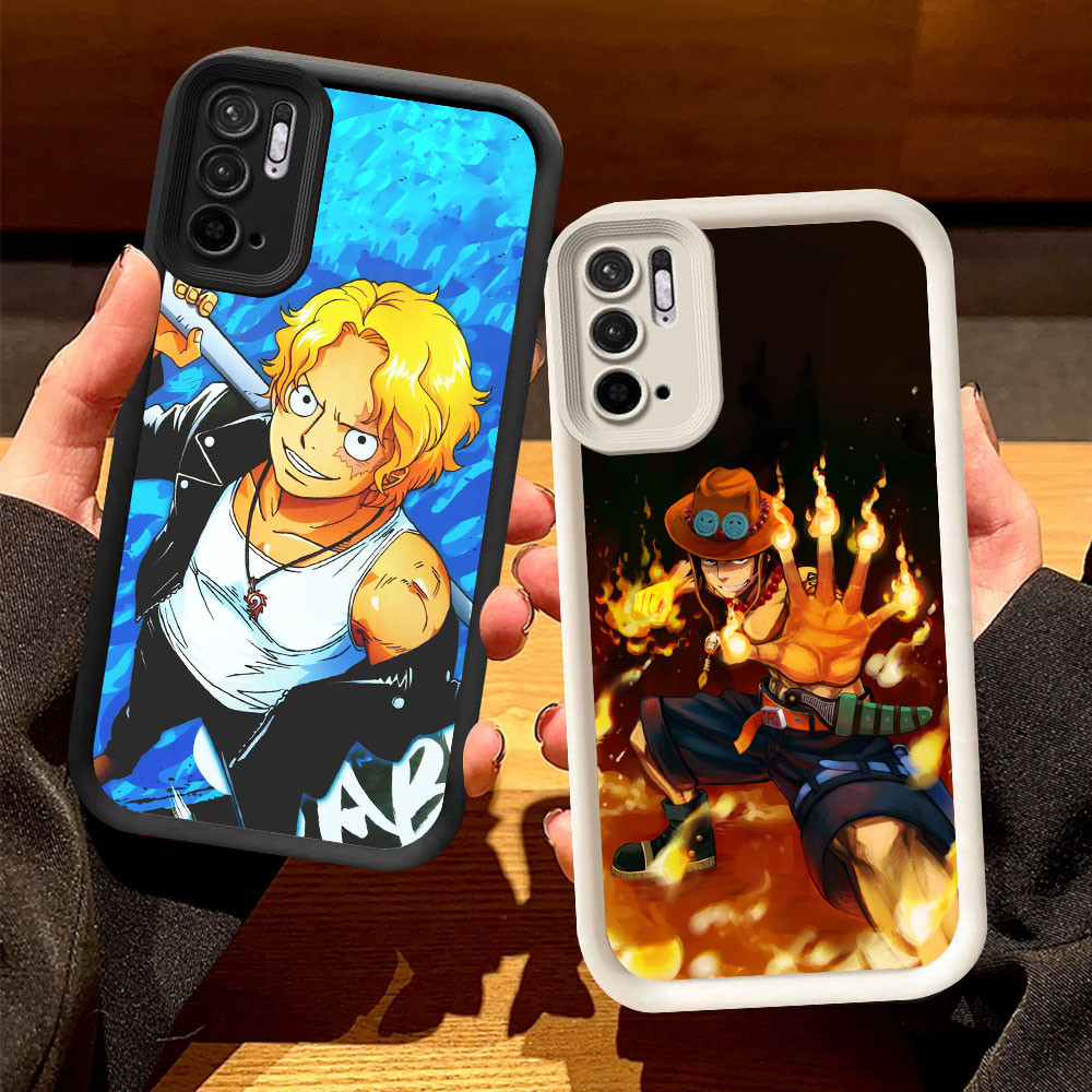 Jual O-19 One Piece Sabo Ace Casing untuk Xiaomi Redmi Note 10T 10S 10 ...