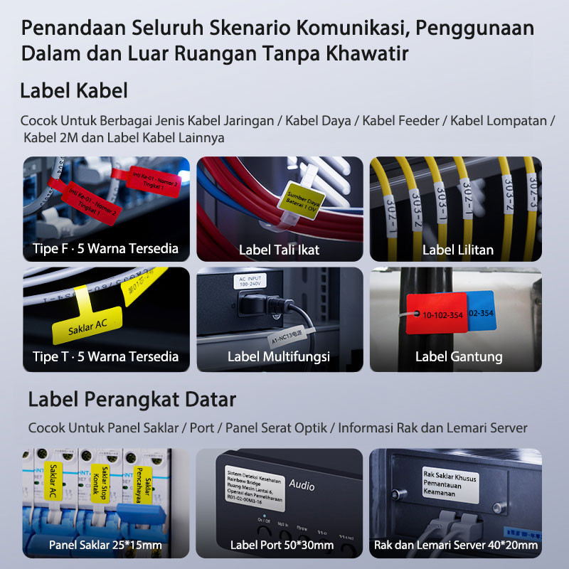 Jual NIIMBOT M2 Printer Label Kabel Kantor, Printer Label Klasifikasi ...