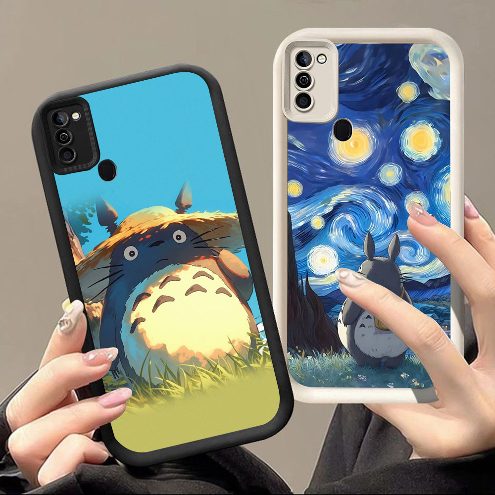 Jual HK-114 Totoro Luxury shockproof Casing untuk Infinix HOT 10 11 50 ...