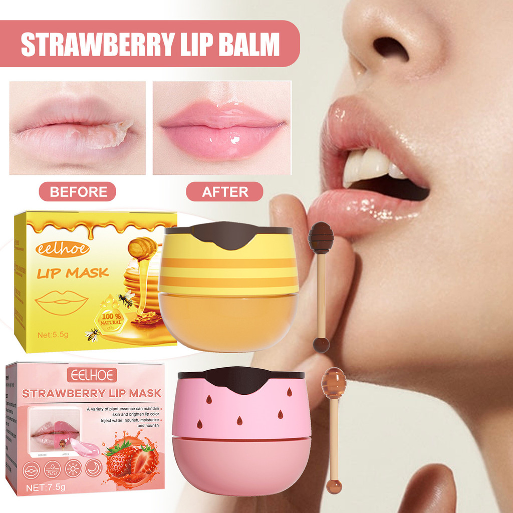 Jual EELHOE Lip Mask Lightening Lip Lines Hydrating Moisturizing ...