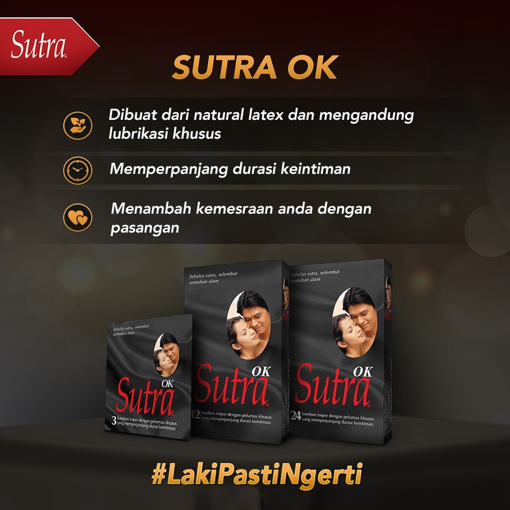 Jual Sutra OK Kondom Hitam - Anti Bocor Standar Internasional | Ayah ...