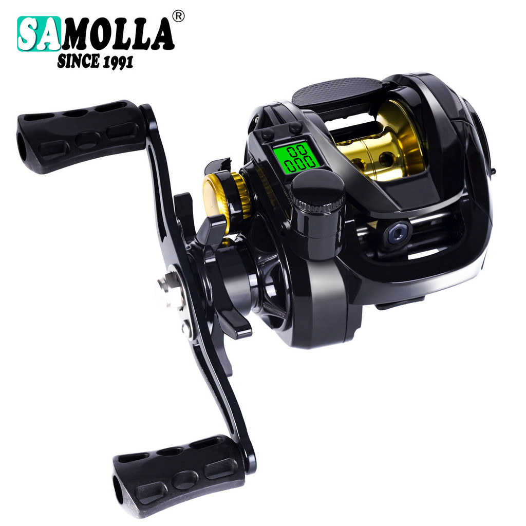 Jual Reel Pancing Baru digital air titis mikroskop cangkir ganda garis ...
