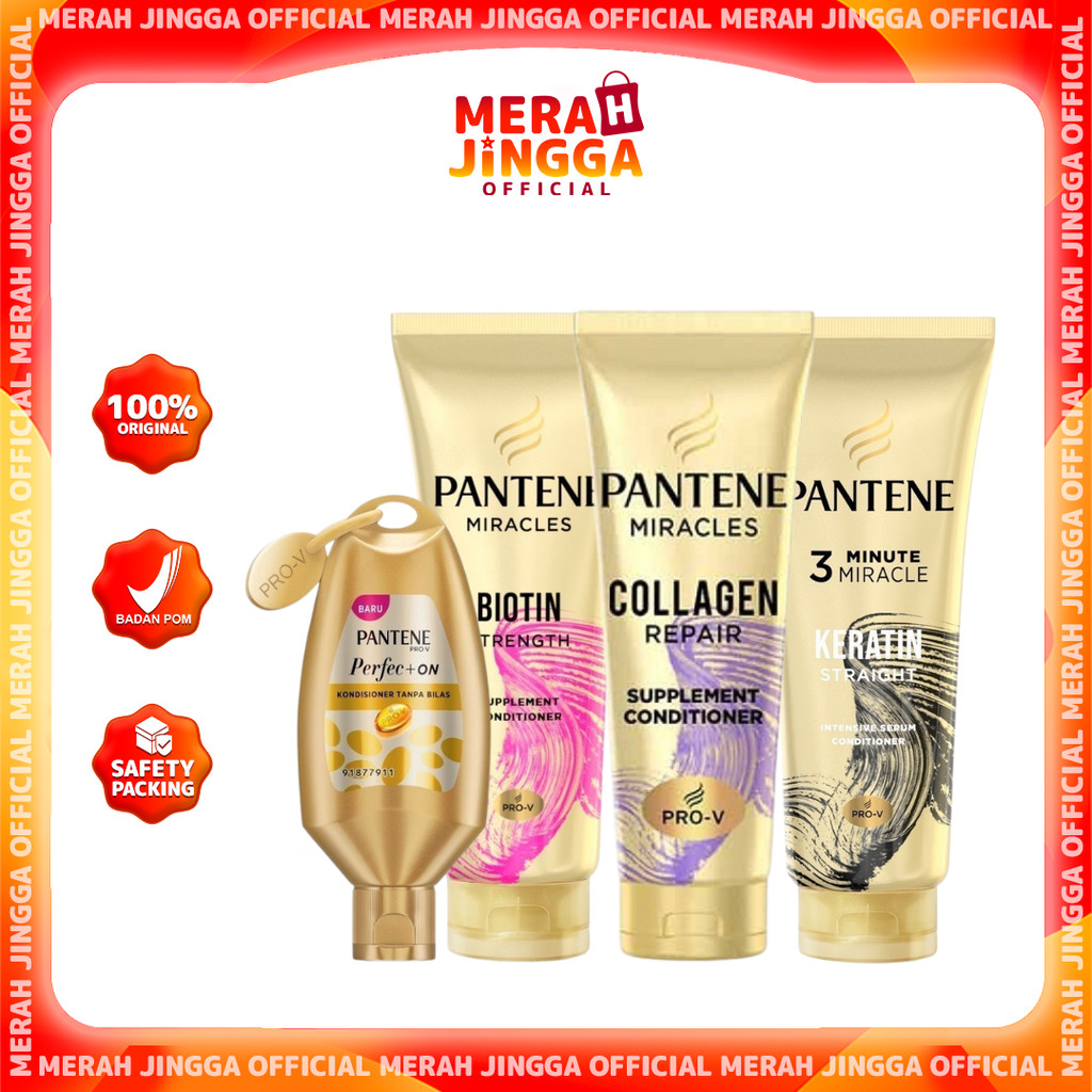 Jual PANTENE Miracles Daily Hair Conditioner Biotin Strength - Collagen ...