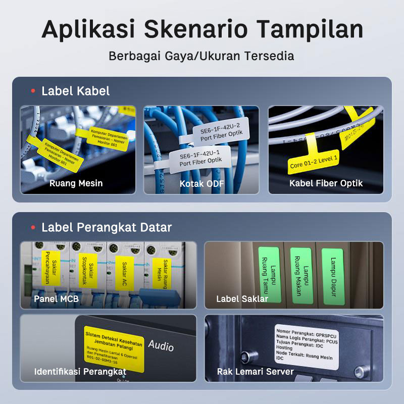 Jual NIIMBOT B1 Printer Label Kabel Jaringan, Printer untuk Proyek ...