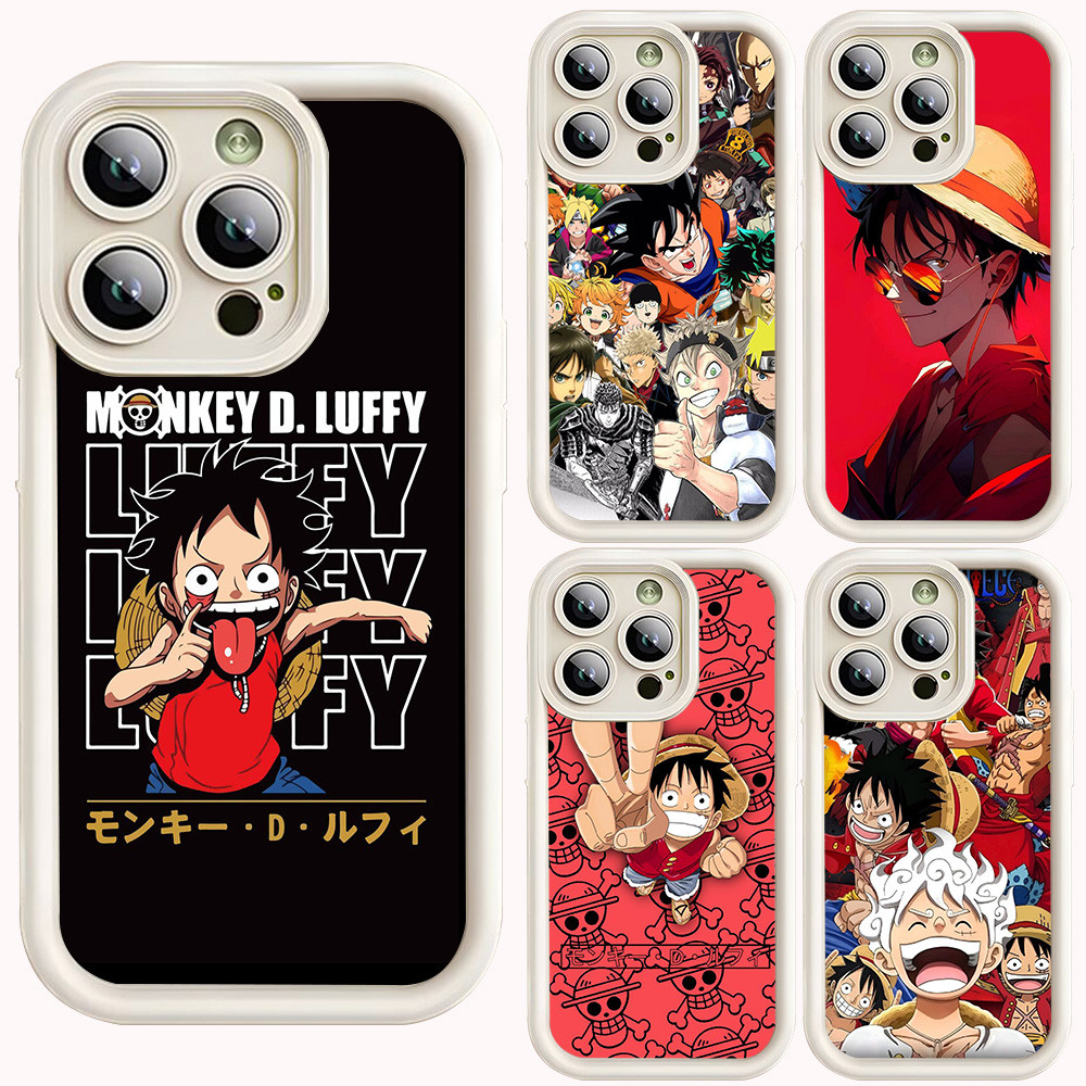 Jual L-8 Monkey D Luffy Putih Casing Untuk VIVO V30E IQOO Z9 Z9X V15 ...