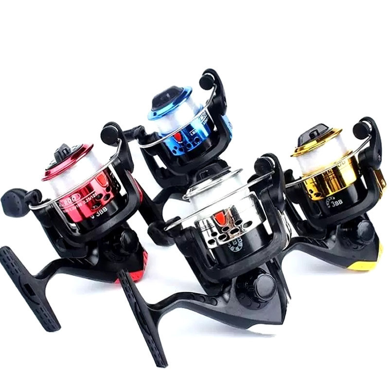 Jual Reel Pancing 200 jenis tali spinning set jalan rod plastik roda ...