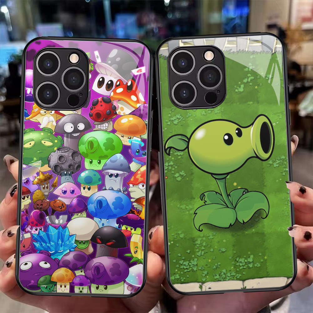 Jual XI69 Plants VS Zombies Kaca Casing untuk iPhone 11 6S 12 6 Mini ...