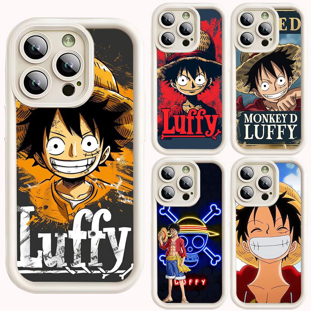 Jual L-47 One Piece Luffy Putih Casing Untuk Tecno POP 7 8 Pova 5 Spark ...