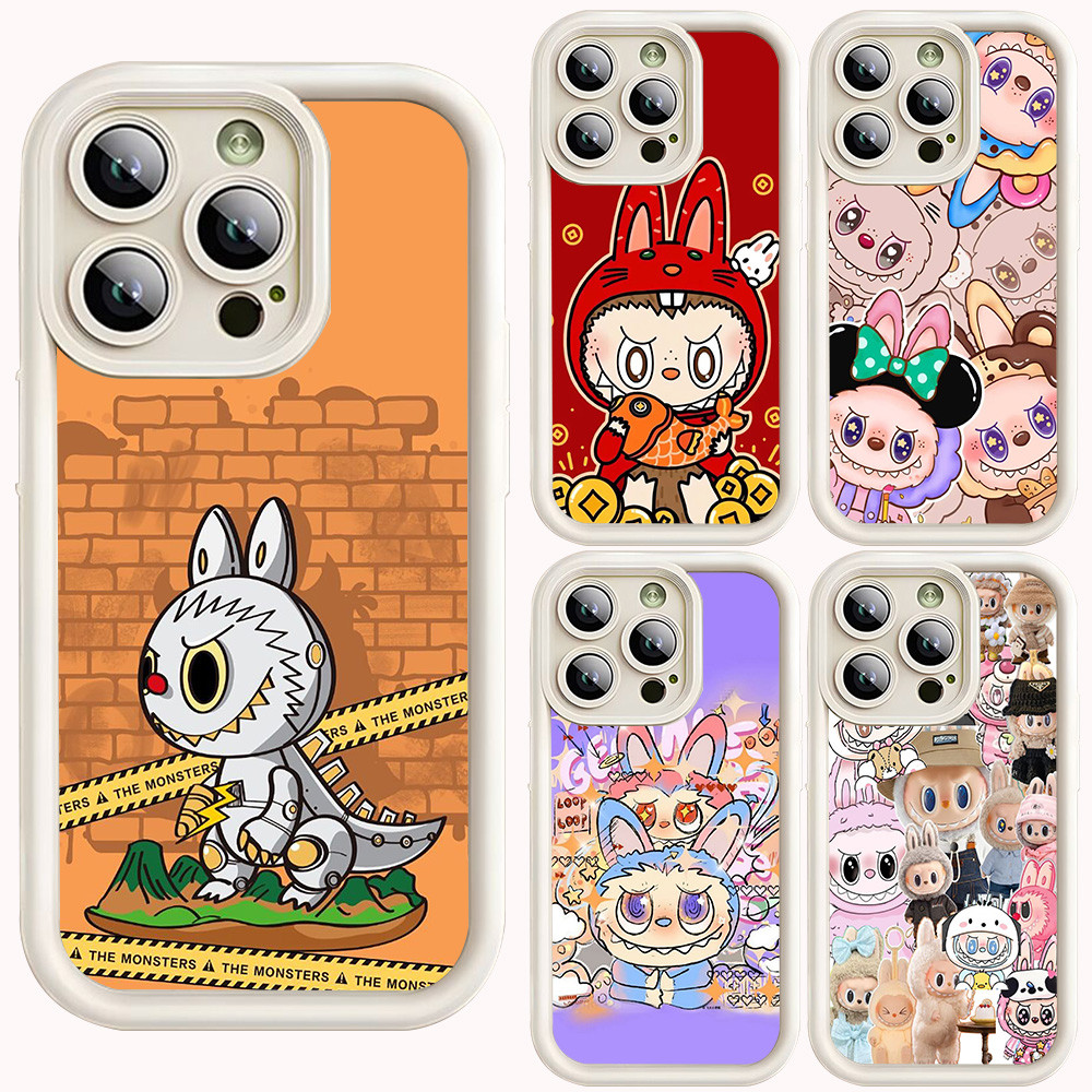 Jual L-9 Cute Pink Labubu Putih Casing Untuk Xiaomi Redmi A1 A3 Note 9 ...