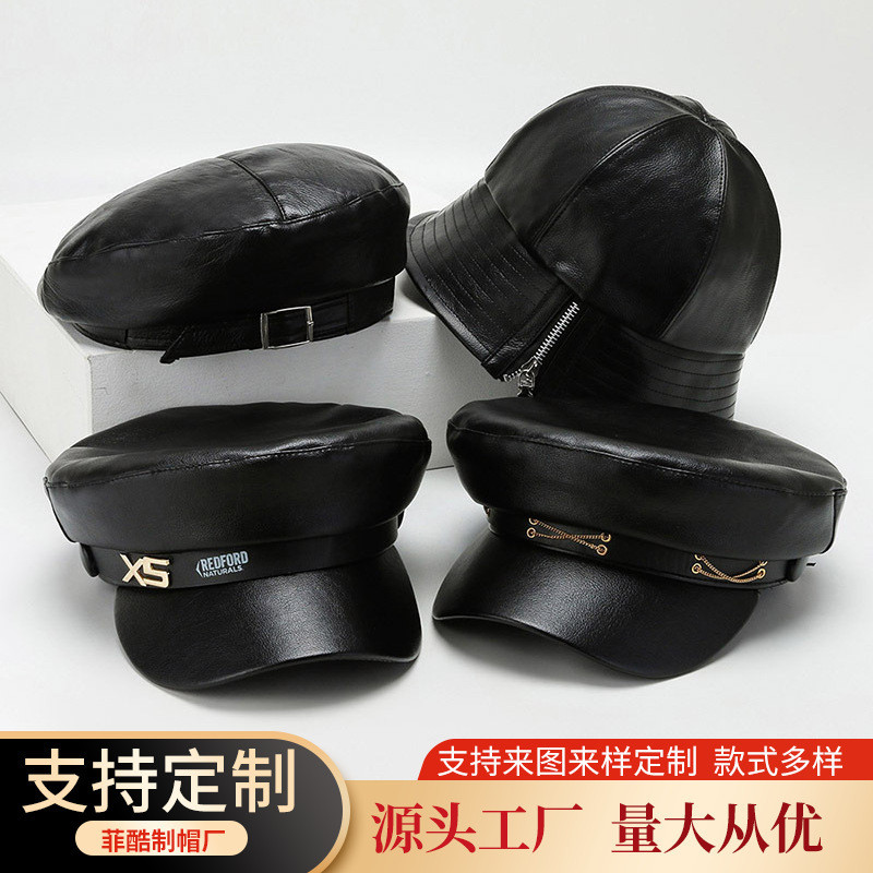 Jual Topi Terbaru 2025 Topi newsboy, ekor moden, oktagonal versatile ...