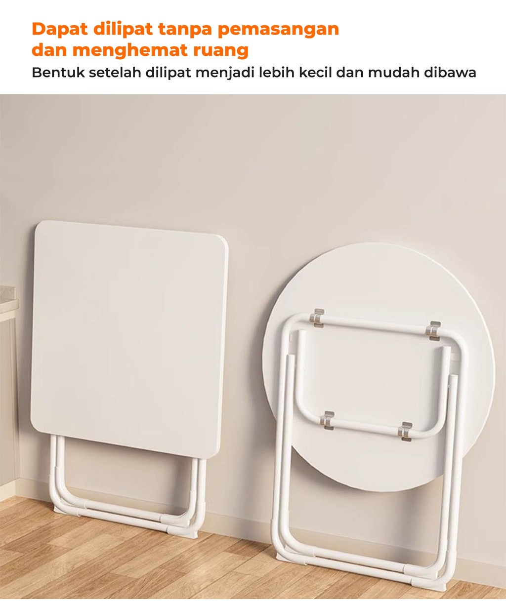 Jual Homedoki Meja Makan Lipat/Meja Makan/Meja Lipat/Meja Makan Serbaguna/Meja Makan Portable ...
