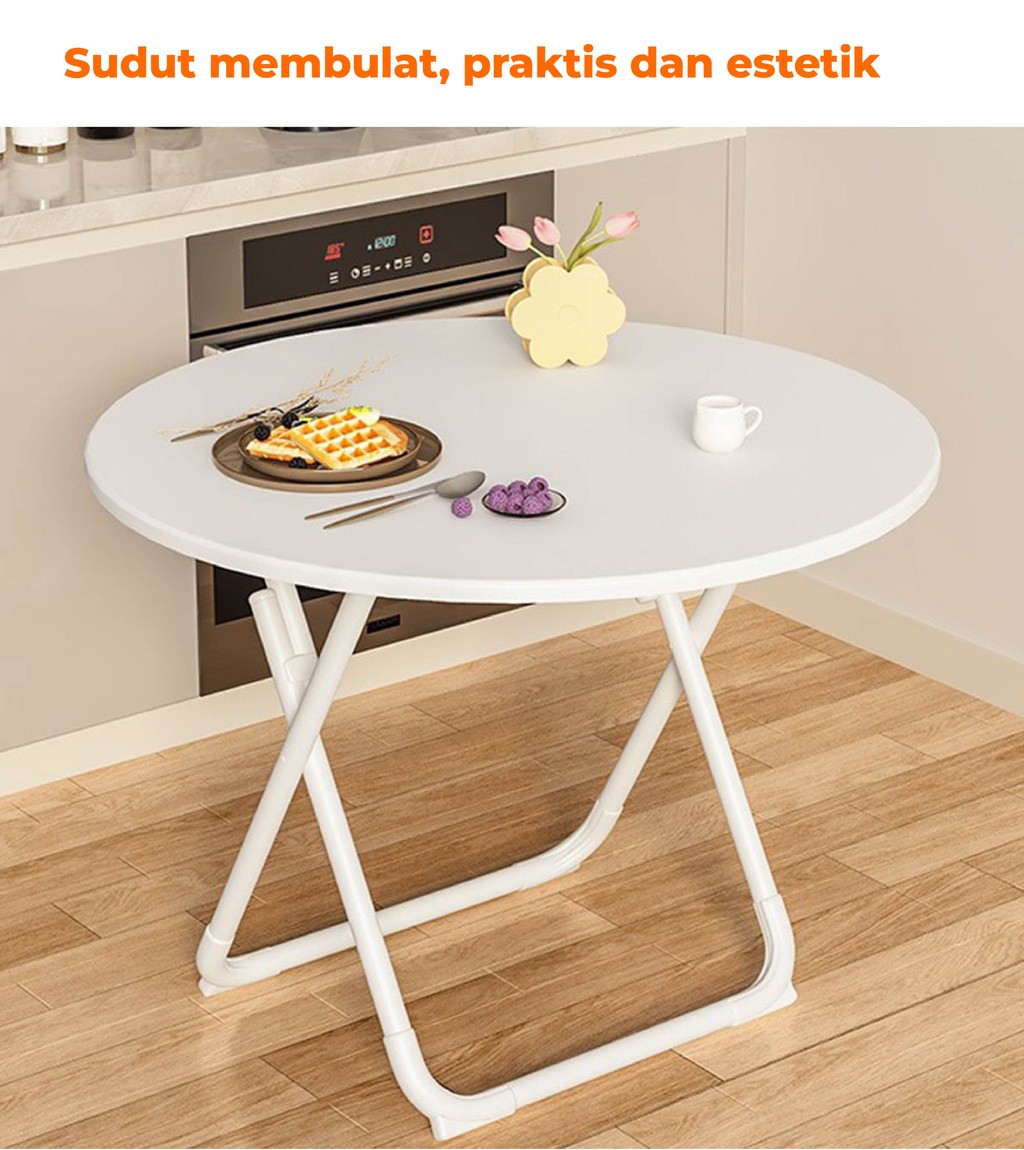 Jual Homedoki Meja Makan Lipat/Meja Makan/Meja Lipat/Meja Makan Serbaguna/Meja Makan Portable ...