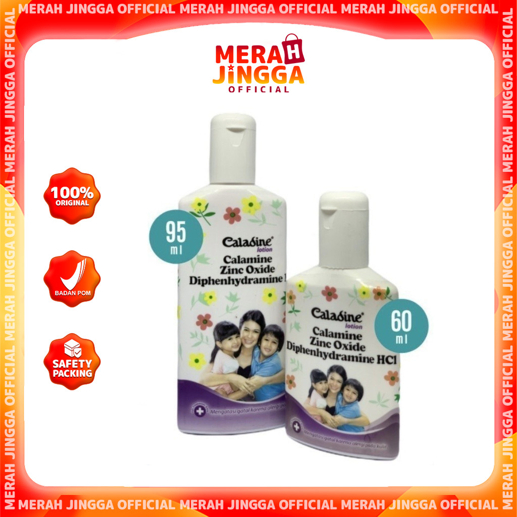 Jual CALADINE Lotion 60ml - 95ml - Lotion Gatal - Biang Keringat | Merah Jingga Official ...