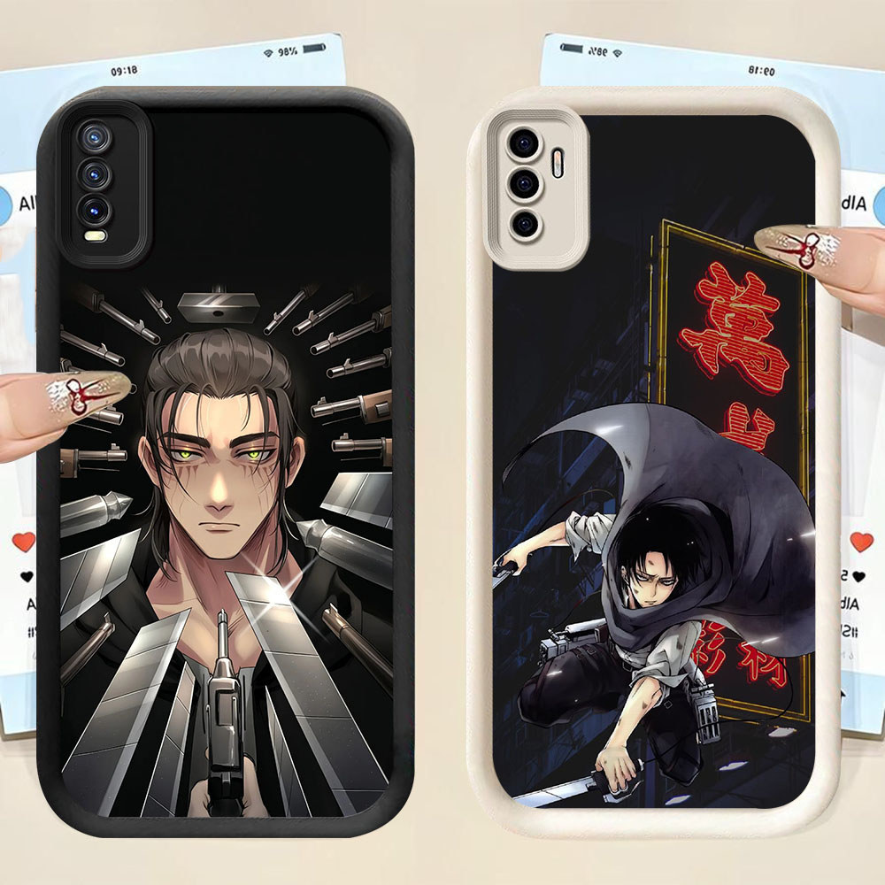 Jual FX-7 Attack on Titan Shockproof Casing untuk VIVO Y20 Y20i Y11S S1 ...