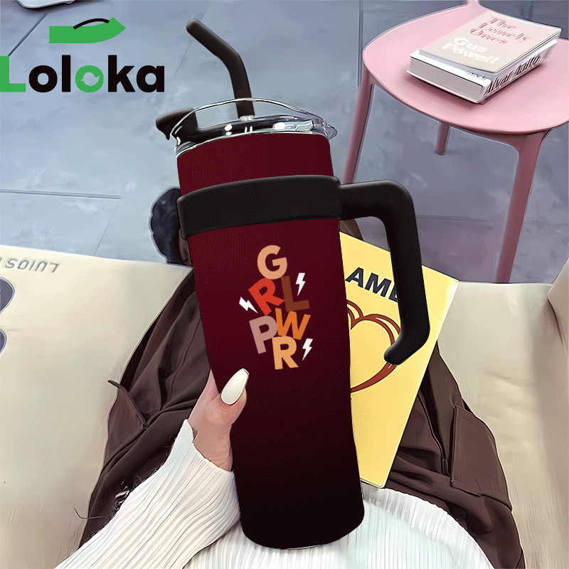 Jual Tumbler warna gradasi Jumbo Botol Air Stainless Steel 304 Mug ...