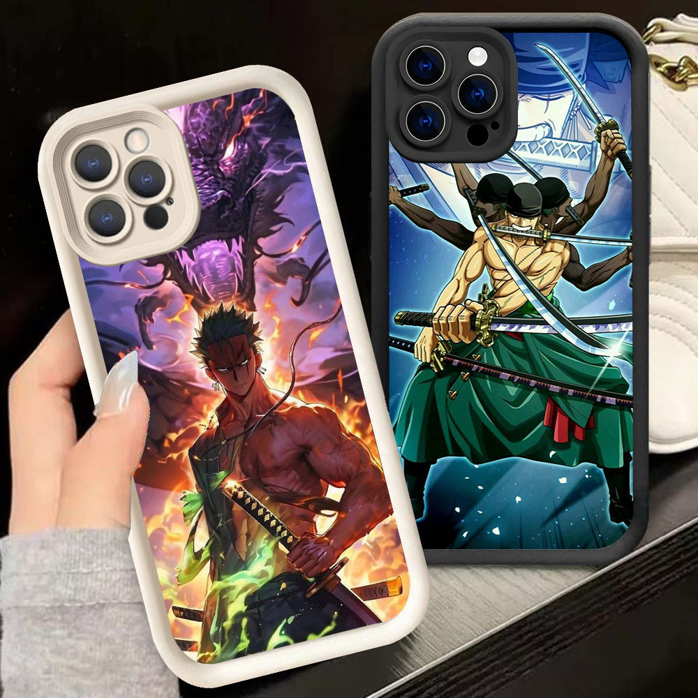 Jual TS-72 Luffy Zoro Shockproof Casing untuk iPhone 14 15 Pro Max ...