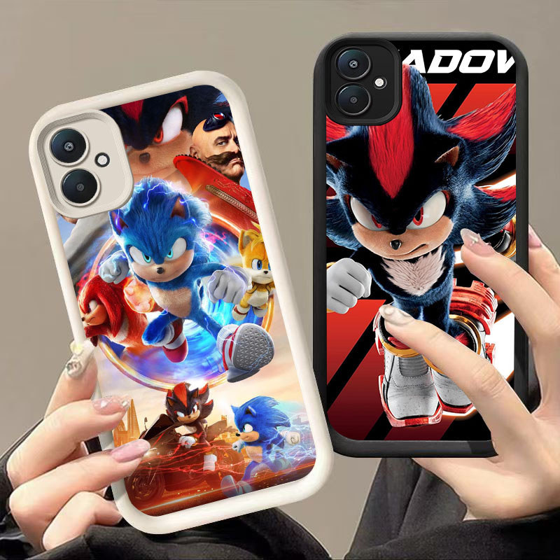 Jual GK-80 Sonic the Hedgehog Silikon hitam putih Casing untuk Redmi A2 ...